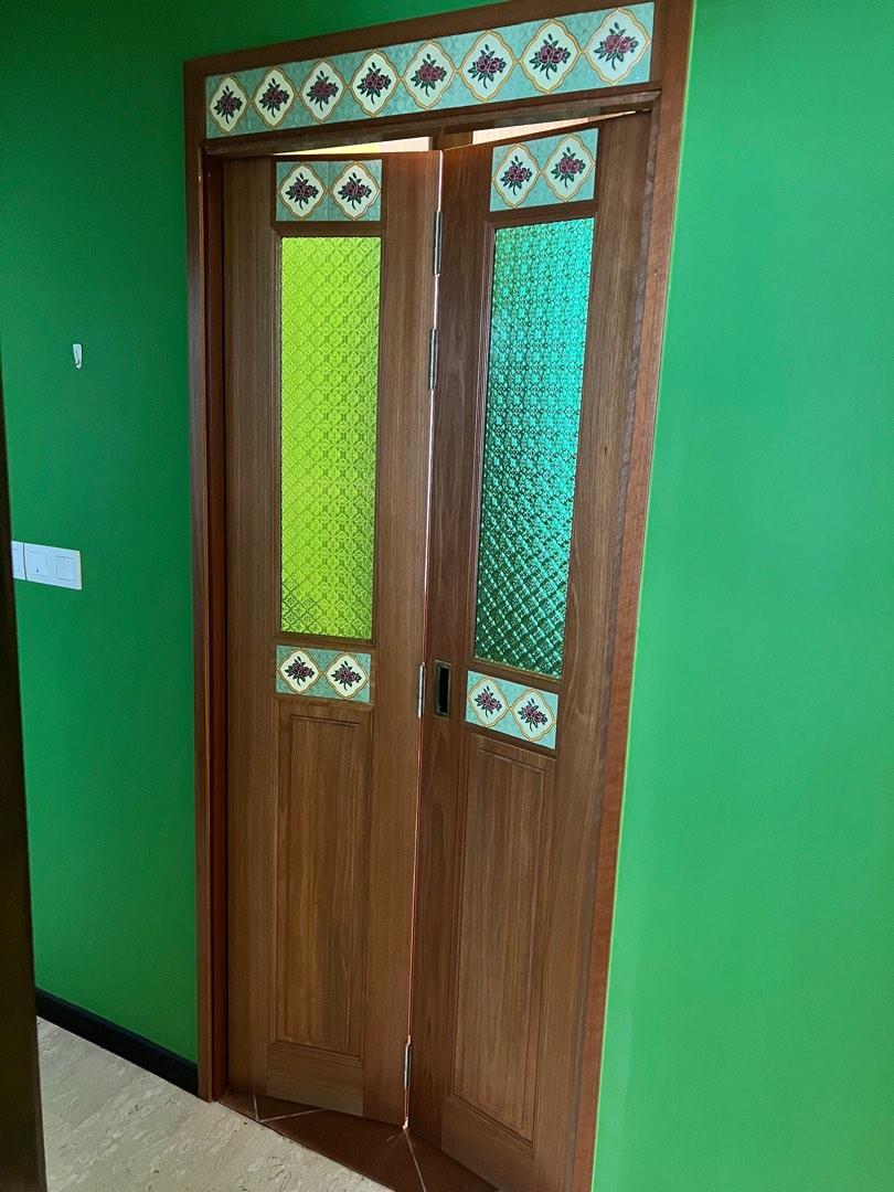Peranakan door, Furniture & Home Living, Home Decor, Other Home Decor ...