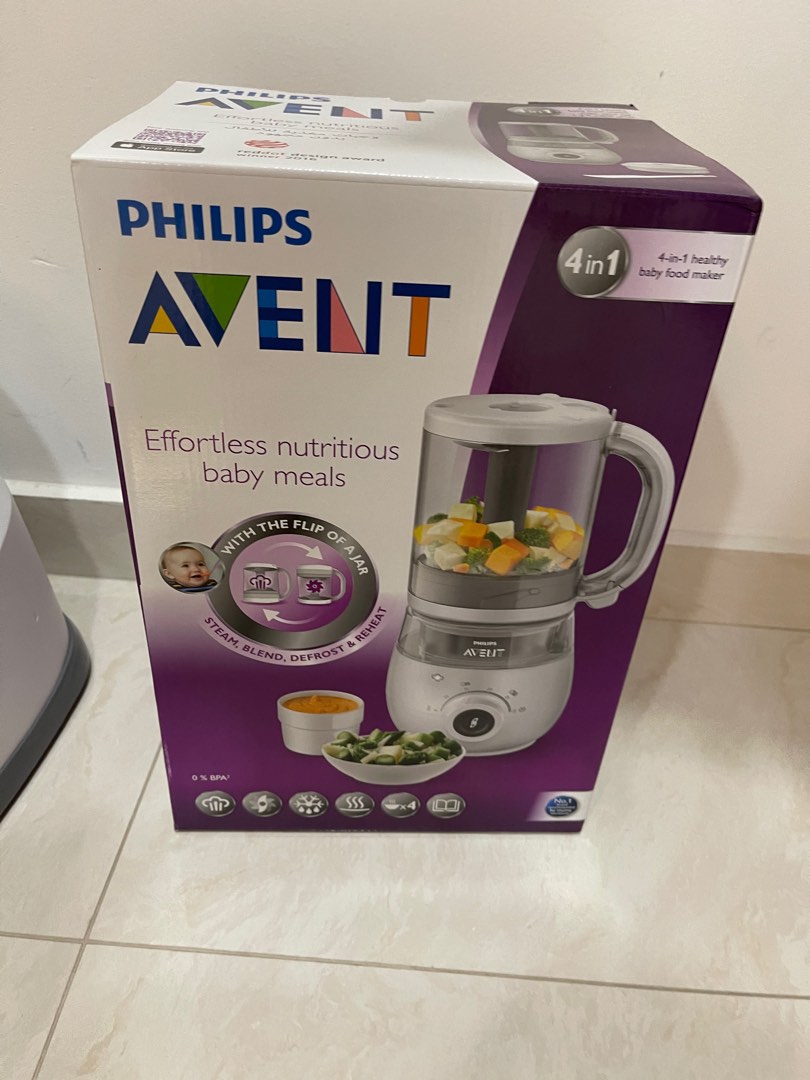 Philips Avent Blender 4 in 1 food maker, Babies & Kids, Nursing ...