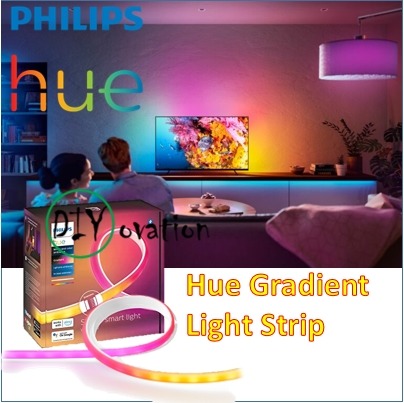 Philips HUE Gradient LED Light strip, Furniture & Home Living, Lighting ...