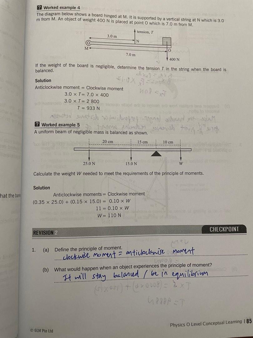 Physics O Level GLM conceptual learning, Hobbies & Toys, Books ...