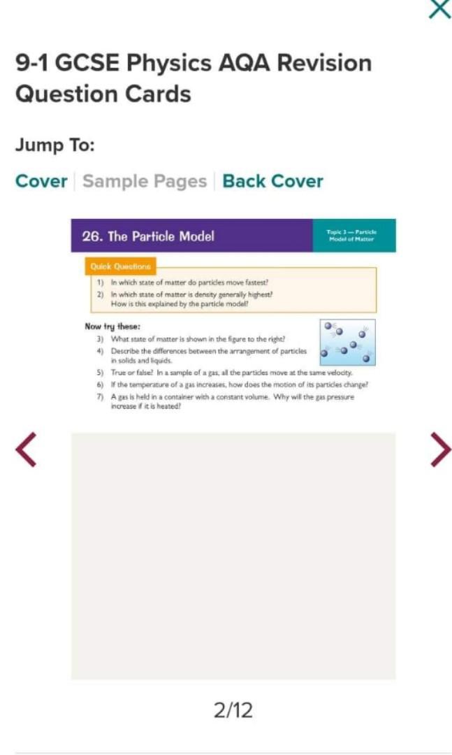 Physics Q and A playing cards ,, Hobbies & Toys, Toys & Games on Carousell