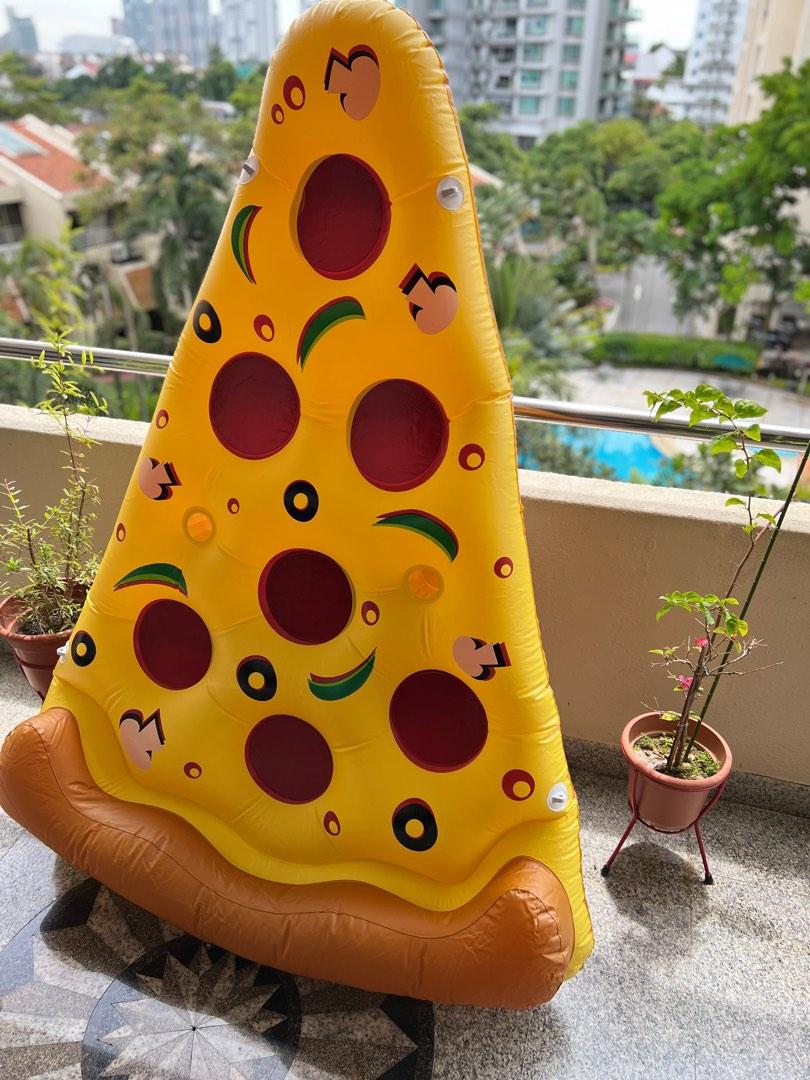 Pizza Swim Float, Hobbies & Toys, Toys & Games on Carousell