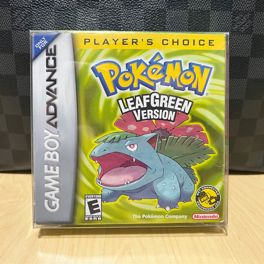 Player’s choice Pokémon LeafGreen for Nintendo Gameboy, Video Gaming ...