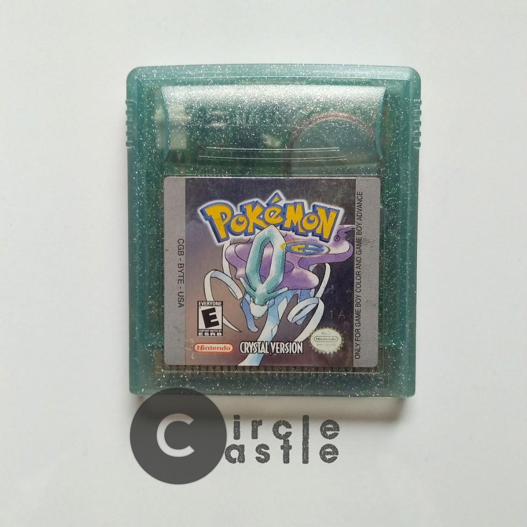 Pokemon Crystal for Gameboy Color GBC, Video Gaming, Video Games ...