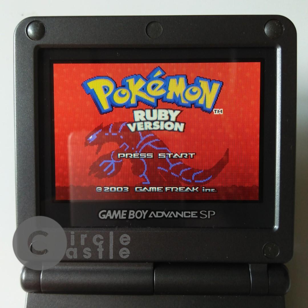 Pokemon Ruby for Gameboy Advance GBA, Video Gaming, Video Games ...
