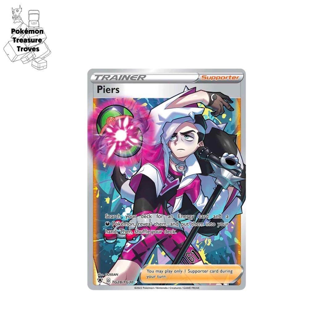 Pokemon Trainer Piers Card, Hobbies & Toys, Toys & Games on Carousell
