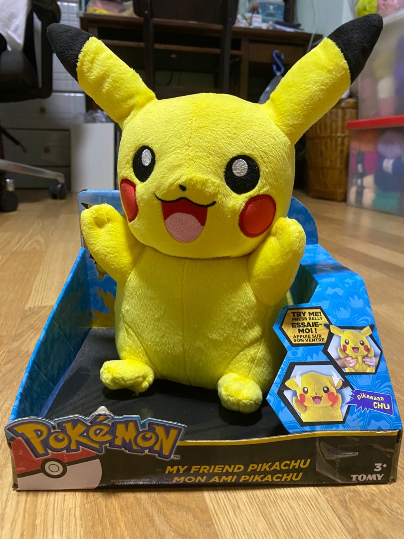 Pokémon Pikachu Talking Toy, Hobbies & Toys, Toys & Games on Carousell