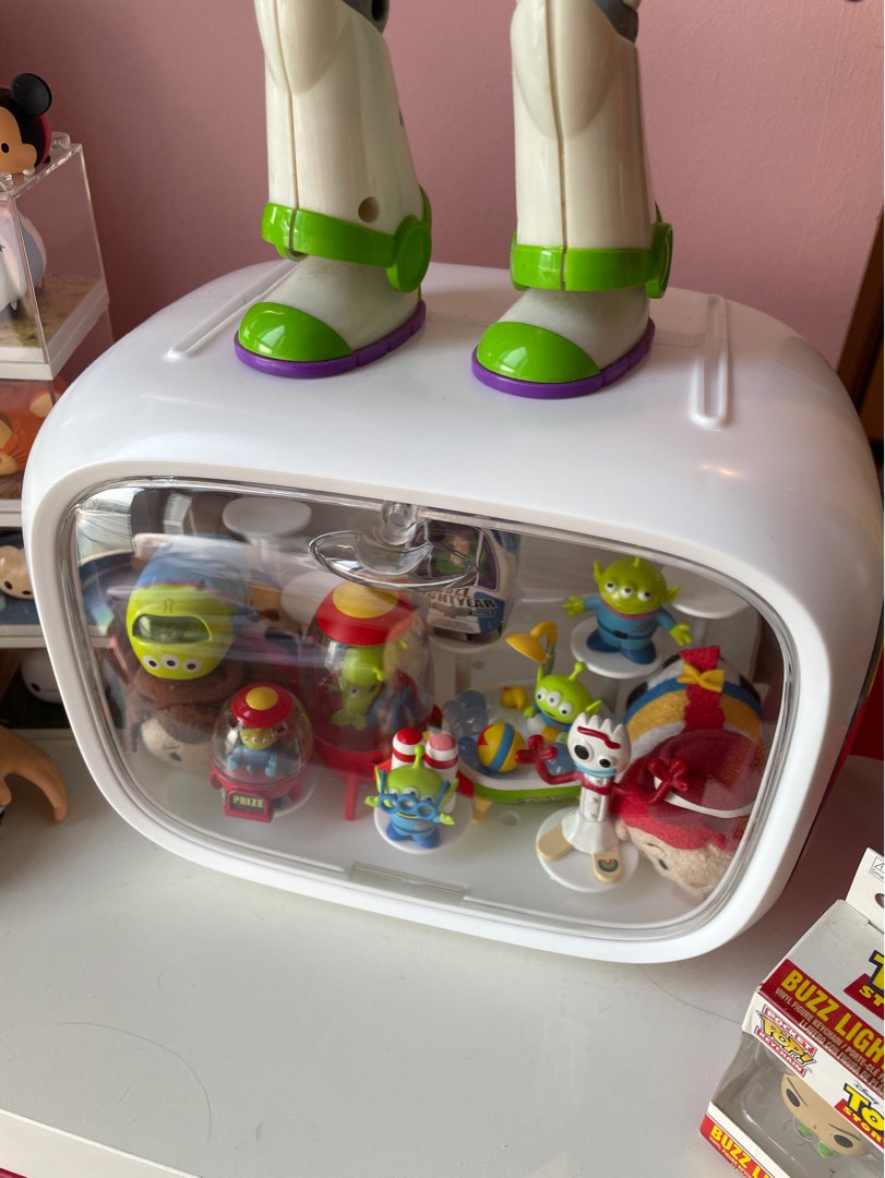 Popmart acrylic case capsule mini figure box case display, Hobbies ...