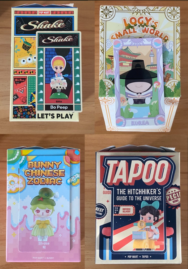 POPMART/KAIYODO/HEYONE BLIND BOX (Read in the description for more ...
