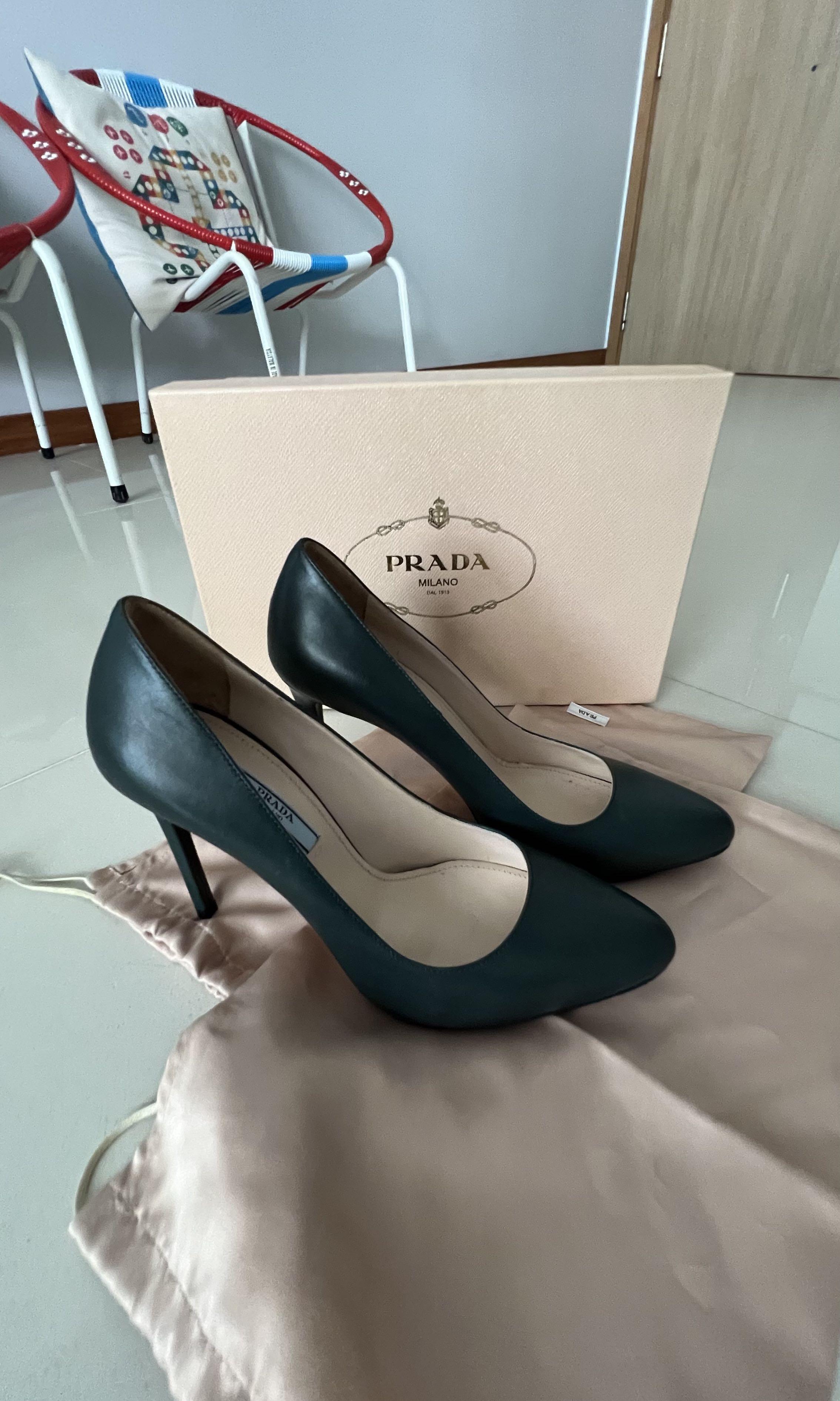 Prada Heels, Women's Fashion, Footwear, Heels on Carousell
