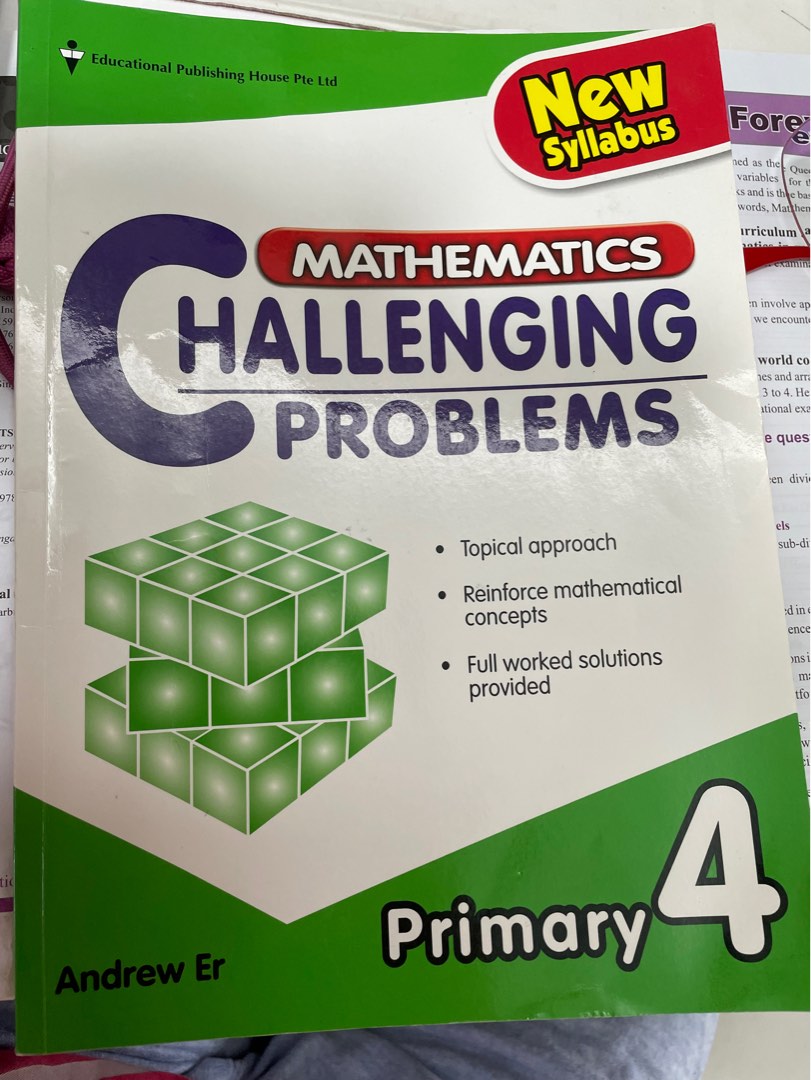 New 2020 Primary 4 MATHEMATICS CHALLENGING PROBLEMS Andrew Er ...