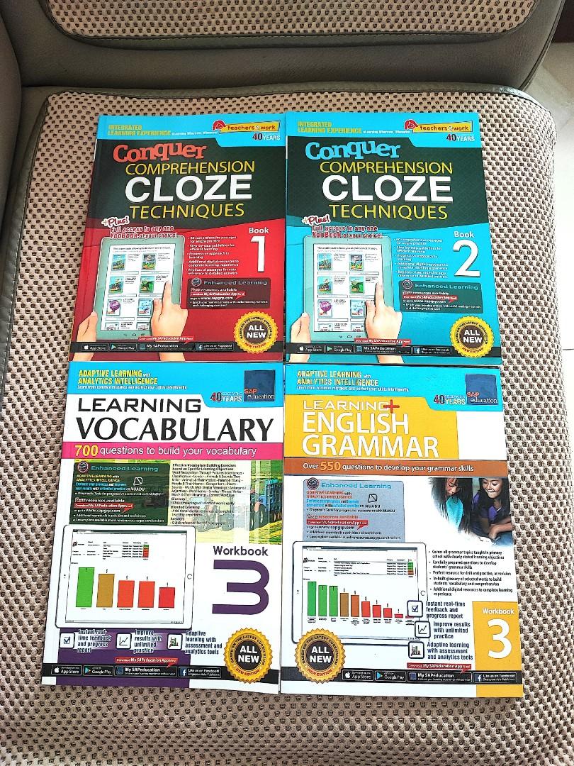 Primary School Assessment Books P1/P2/P3: Learning Vocabulary, English ...