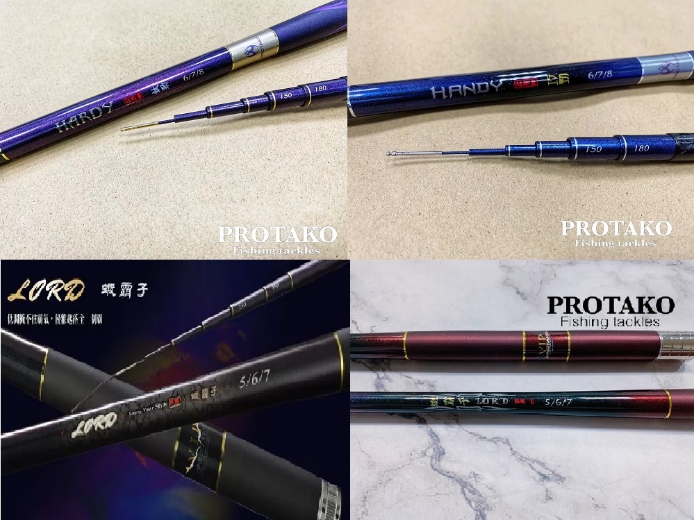 Protako Handy Hardy Lord1 Lord2 Prawn rod, Sports Equipment, Fishing on ...