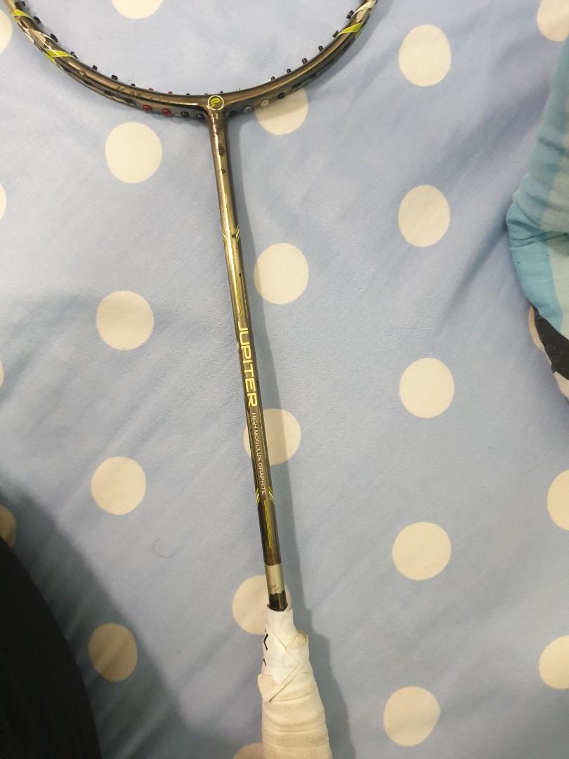 Protech jupiter badminton racket, Sports Equipment, Sports & Games ...