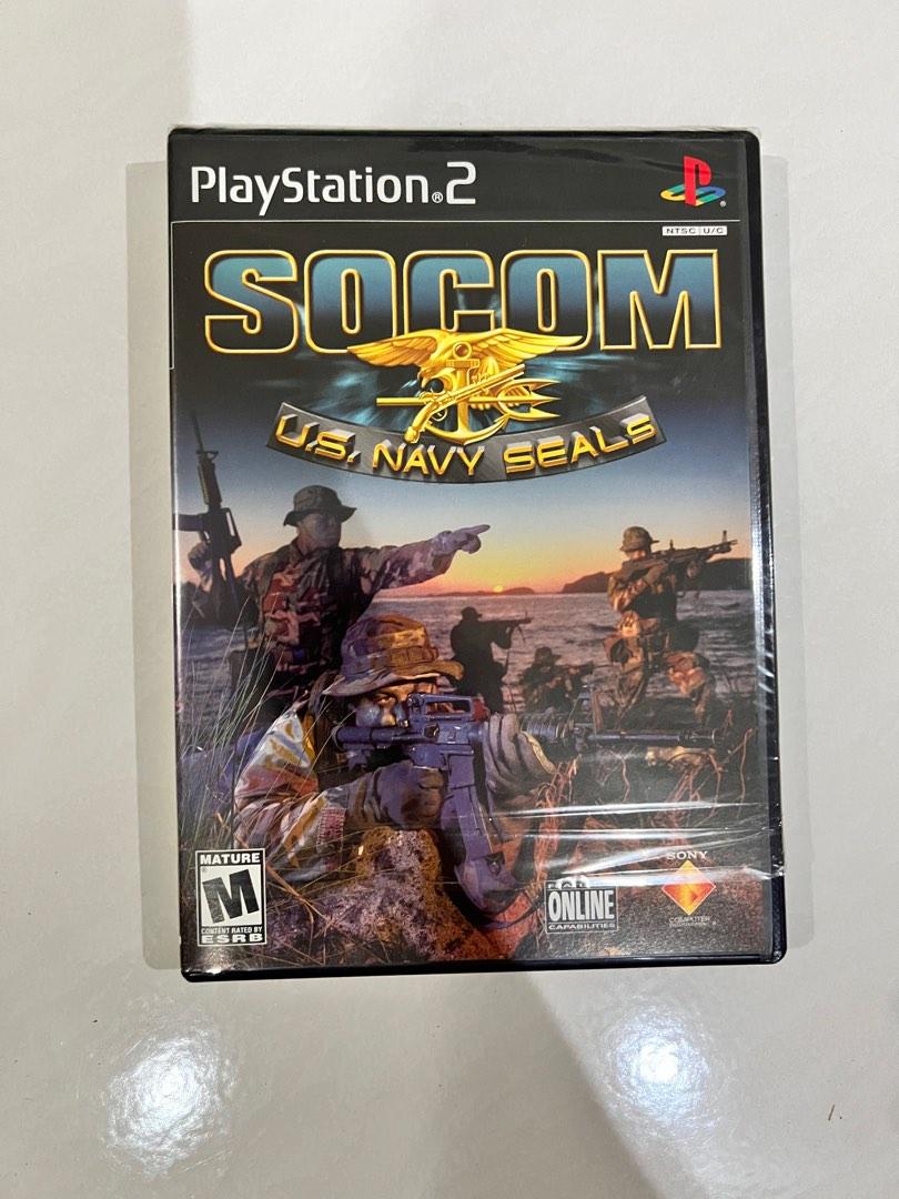 PS2 Games - SOCOM US Navy Seals, Video Gaming, Video Games, PlayStation ...