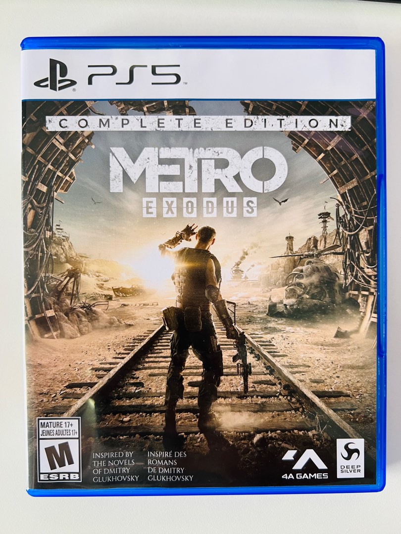 PS5 Metro Exodus Complete Edition, Video Gaming, Video Games ...