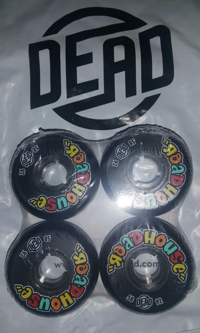 Randy Roadhouse Spizer Dead wheels (white), Sports Equipment, Sports ...