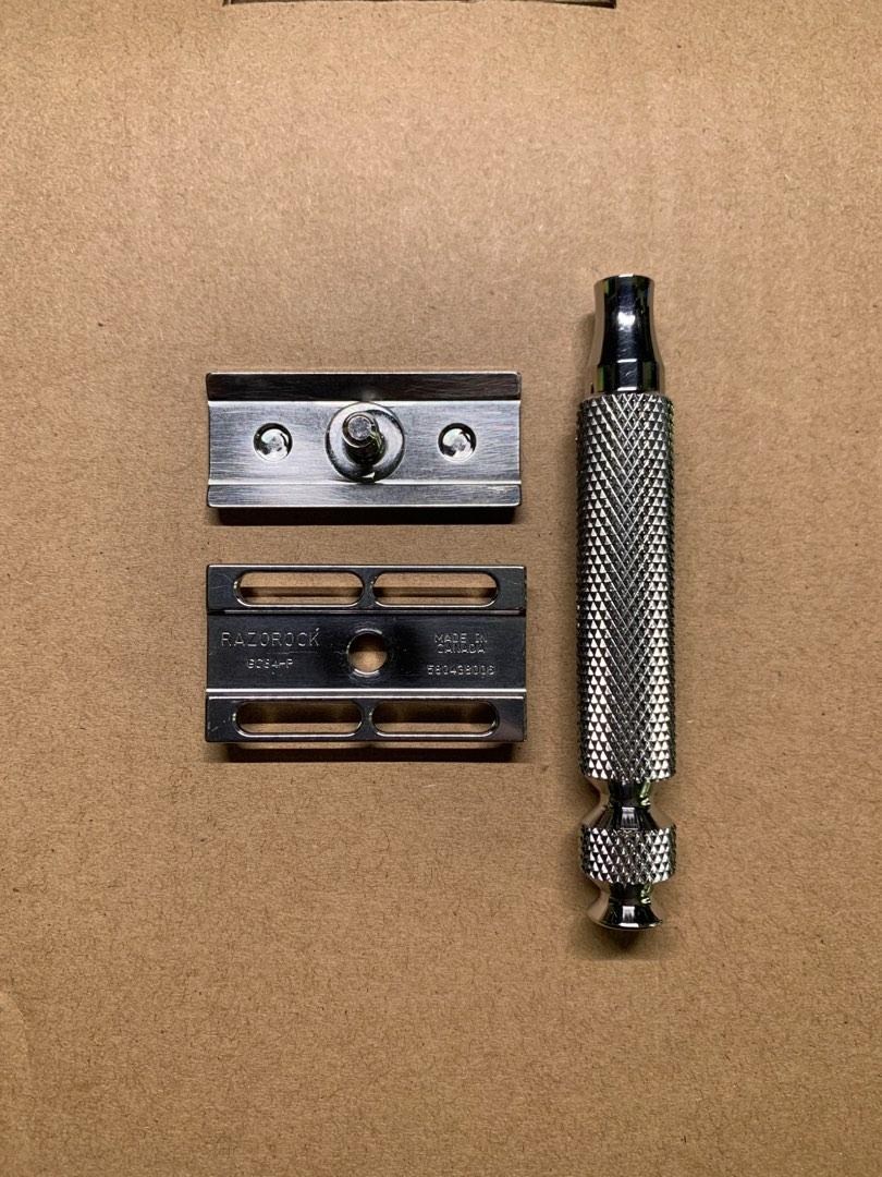 Razorock Game Changer 0.84p Double Edge DE Safety Razor, Beauty ...