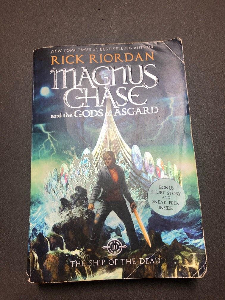 Rick Riordan’s Magnus Chase- the ship of the dead, Hobbies & Toys ...