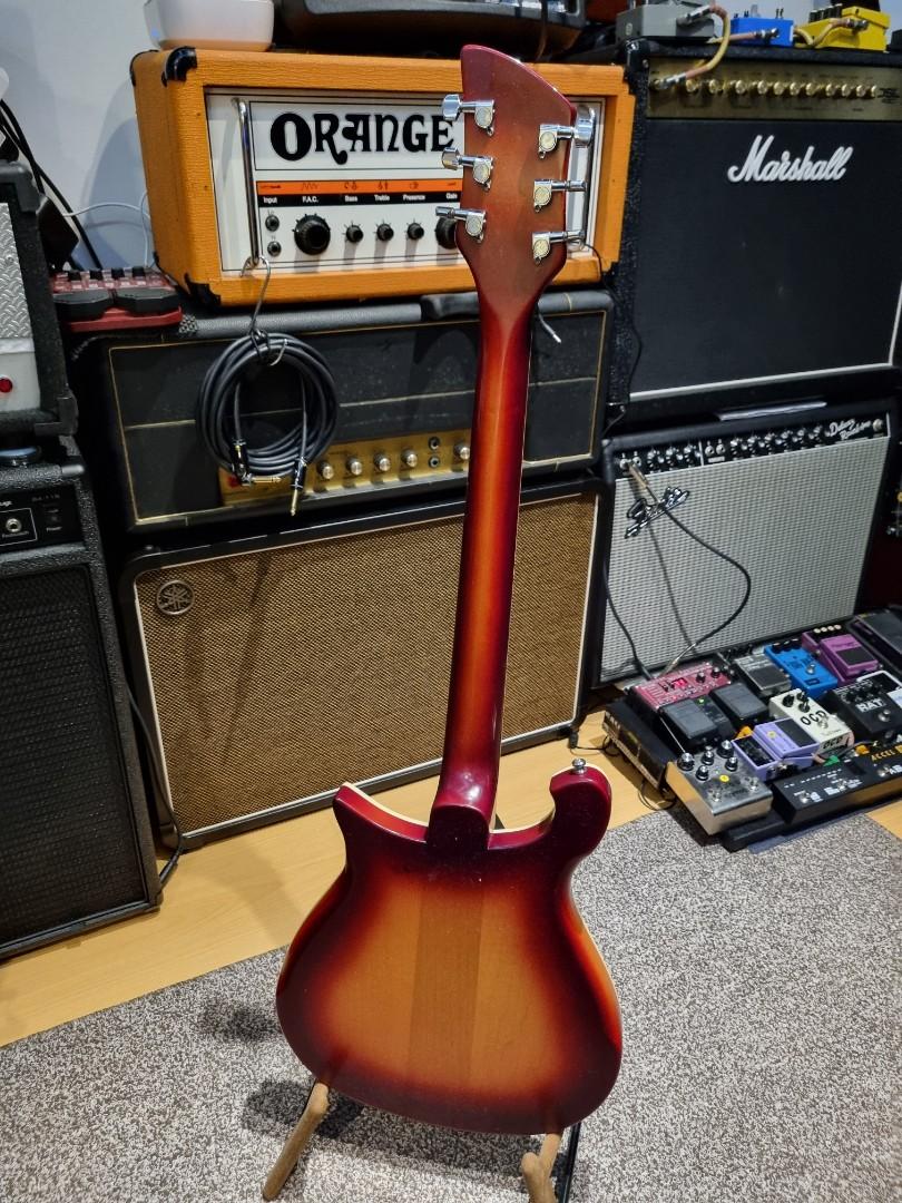 Rickenbacker 620 Fireglo, Hobbies & Toys, Music & Media, Musical ...