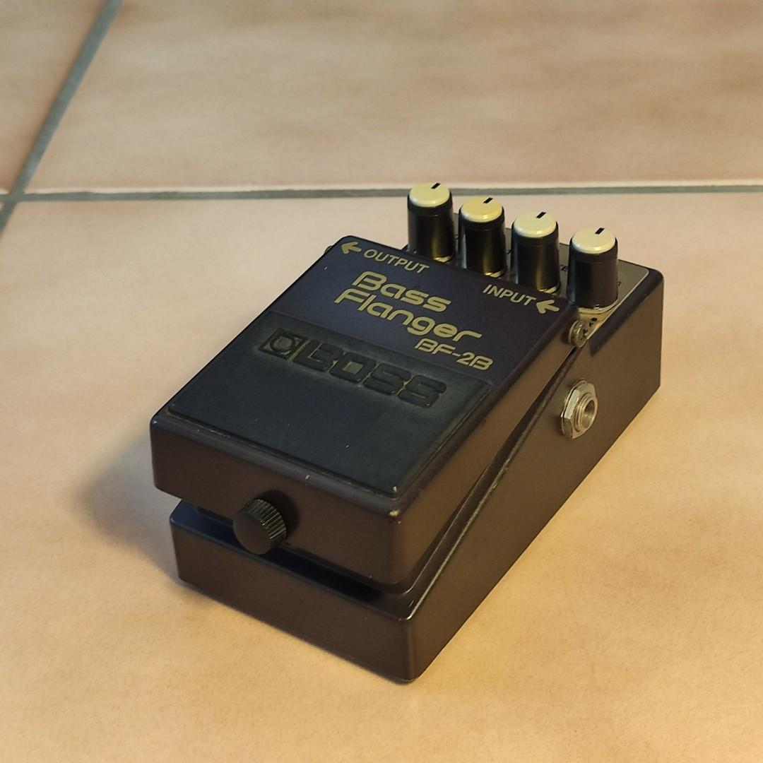 早期Roland Boss BF-2B flanger bass guitar effect pedal FX 貝斯吉他噴射相位效果器 ...