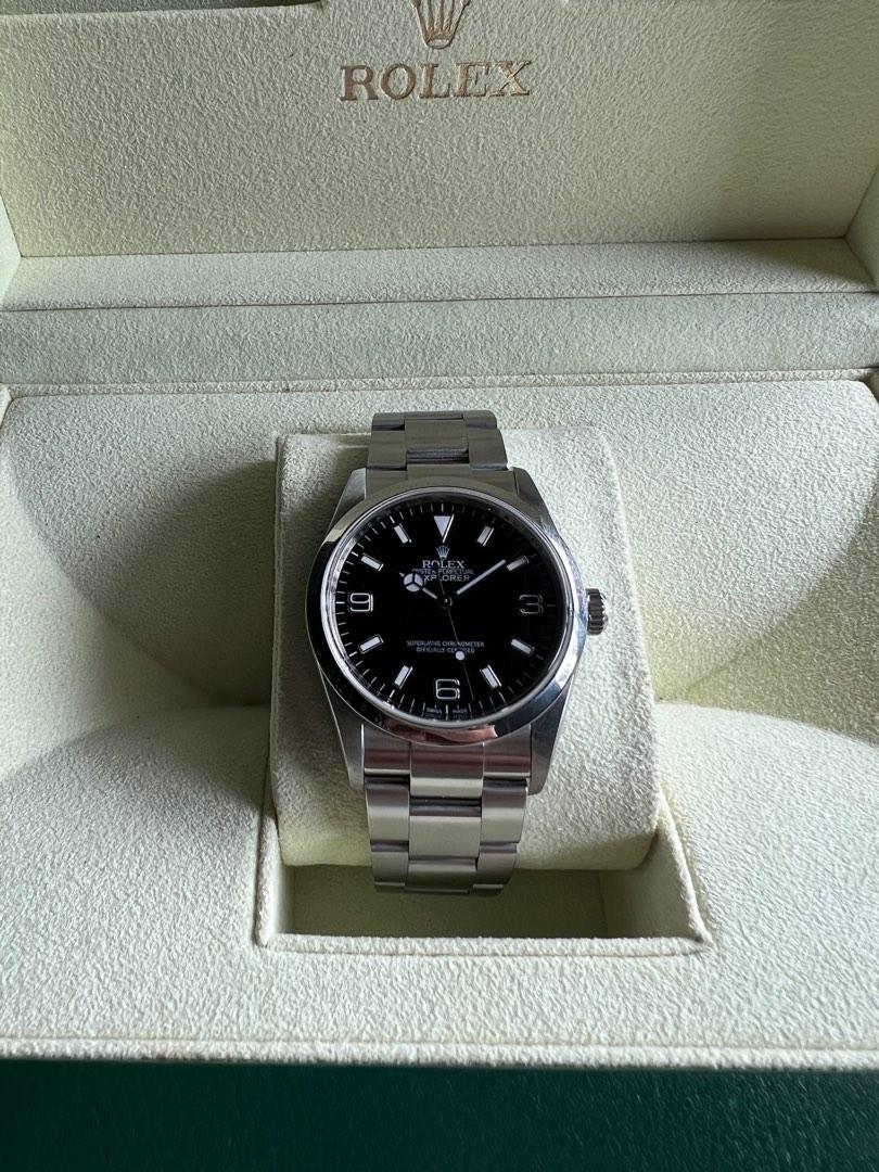 Rolex Explorer 114270 With Rehaut, Luxury, Watches on Carousell