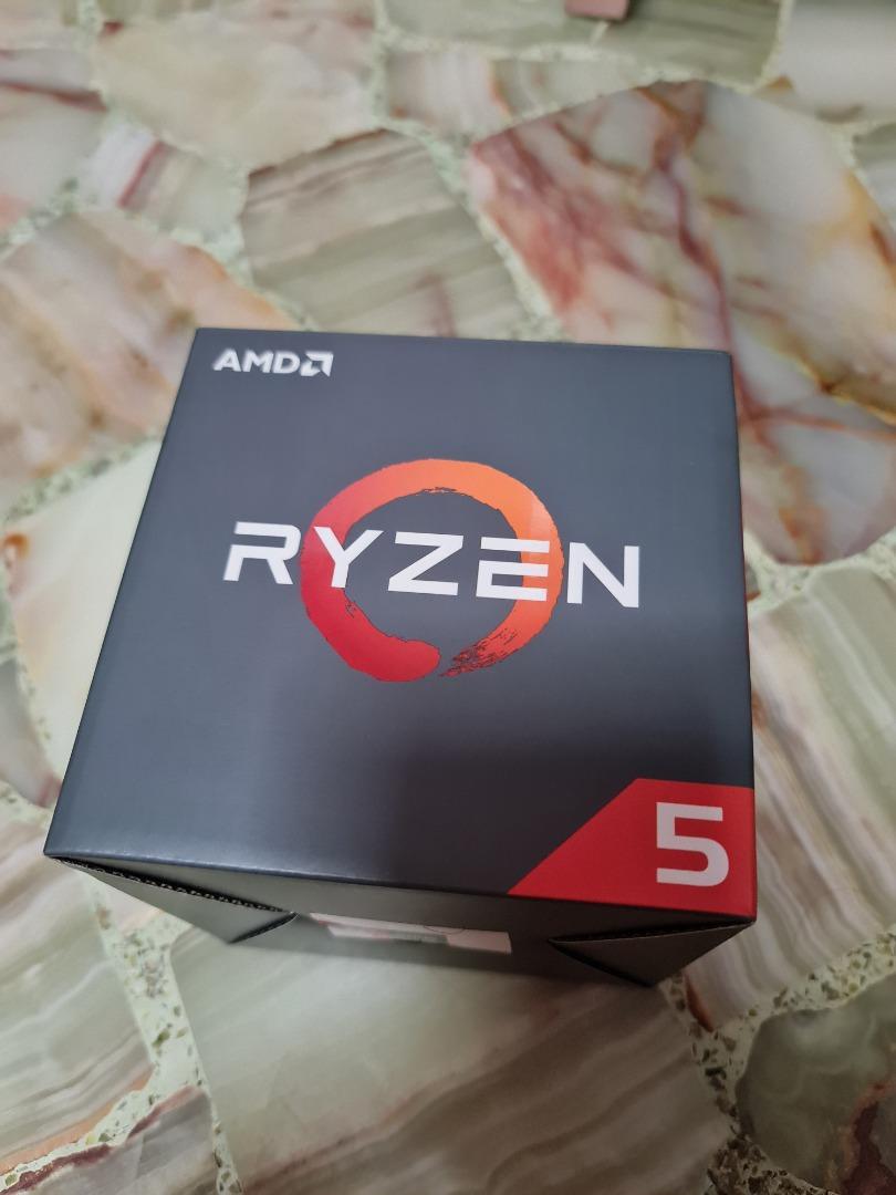 ryzen 5 processor with AMD Ryzen Wraith Cooler, Computers & Tech ...