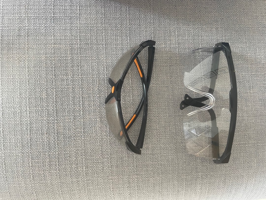 Safety glasses, Men's Fashion, Activewear on Carousell