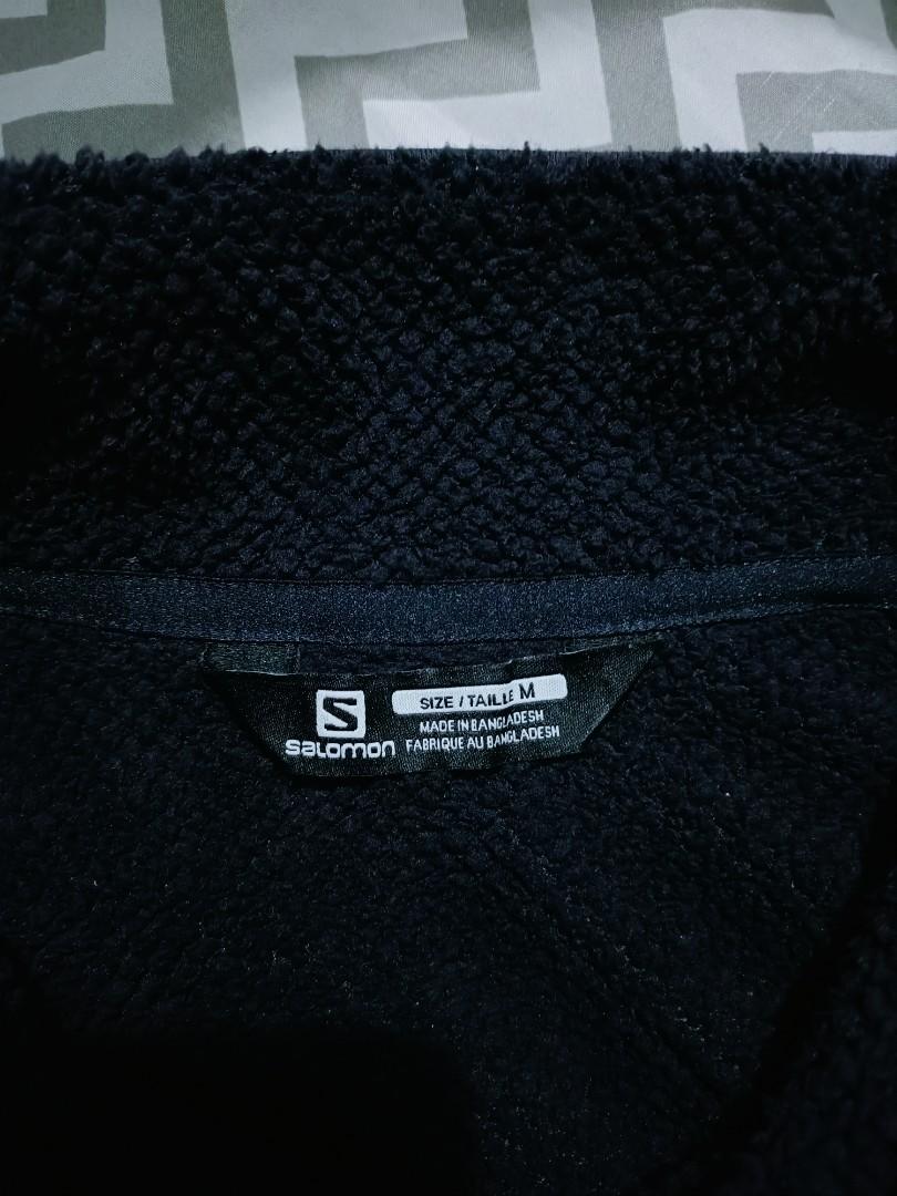 Salomon fleece jacket (Authentic), Men's Fashion, Coats, Jackets and ...