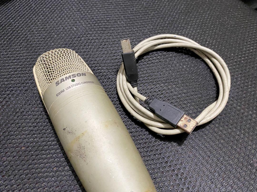 Samson CO1U USB Studio Condenser Microphone, Hobbies & Toys, Music ...