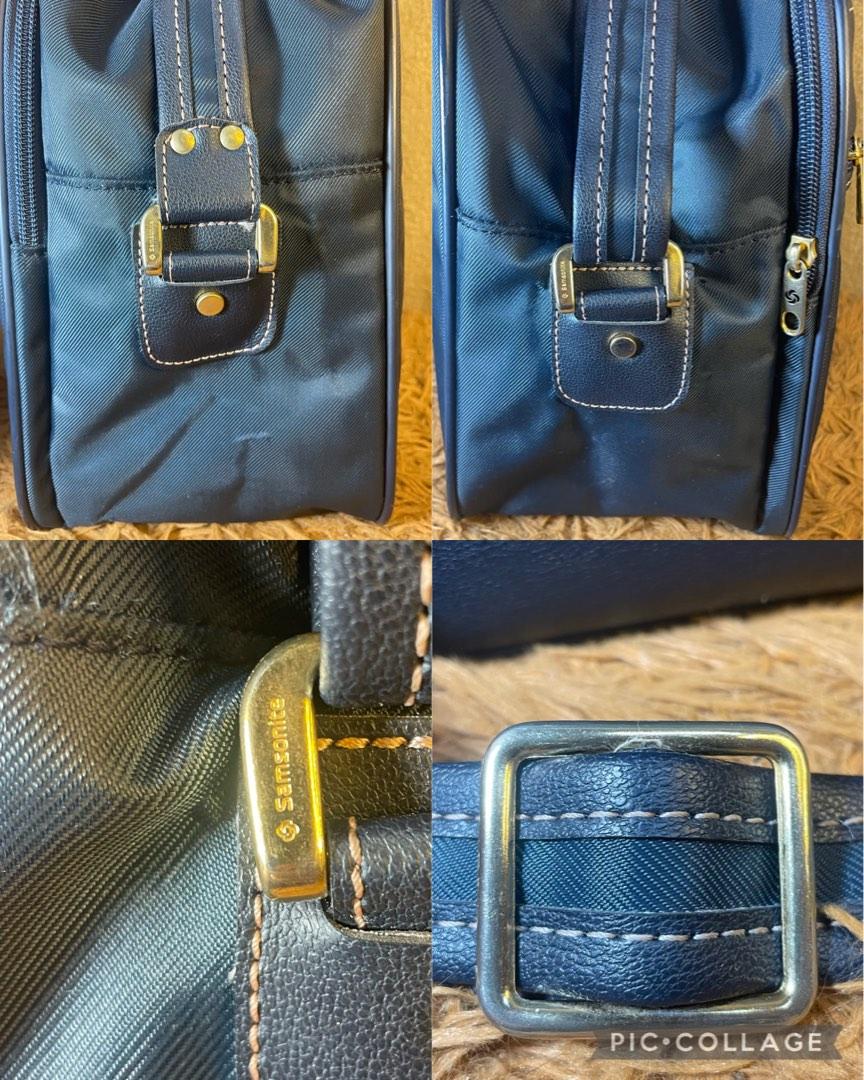 Samsonite Europe Blue and Gold Messenger Bag, Men's Fashion, Bags ...