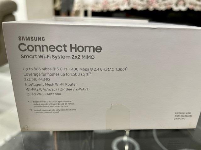 Samsung smart Wi-Fi system 2x2 MIMO, Samsung Connect Home, Like NEW ...
