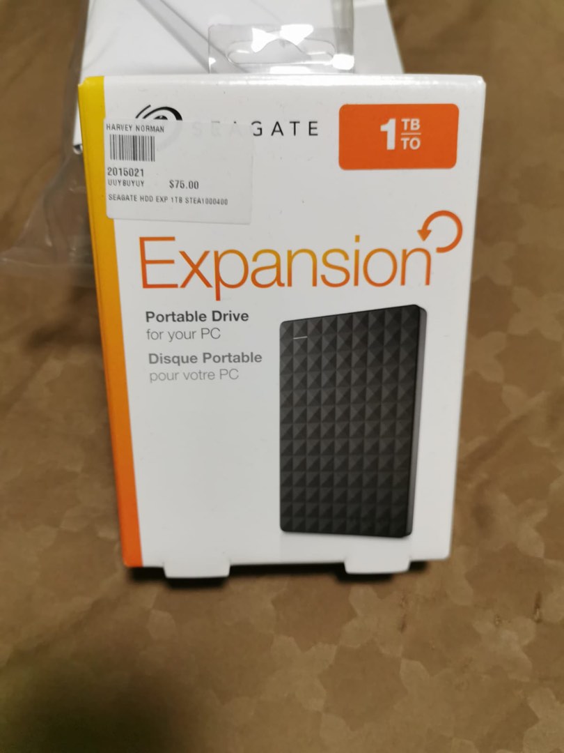 Seagate Expansion 1TB, Computers & Tech, Parts & Accessories, Hard ...