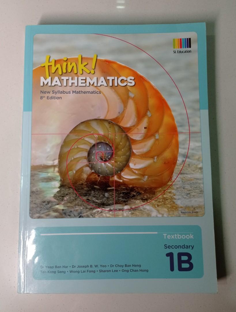 Sec 1 Mathematics Textbook, Hobbies & Toys, Books & Magazines ...