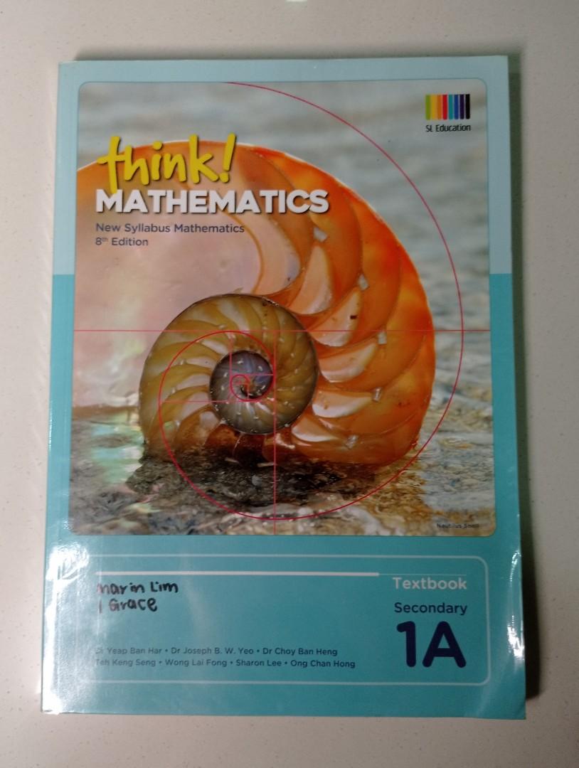 Sec 1 Mathematics Textbook, Hobbies & Toys, Books & Magazines ...