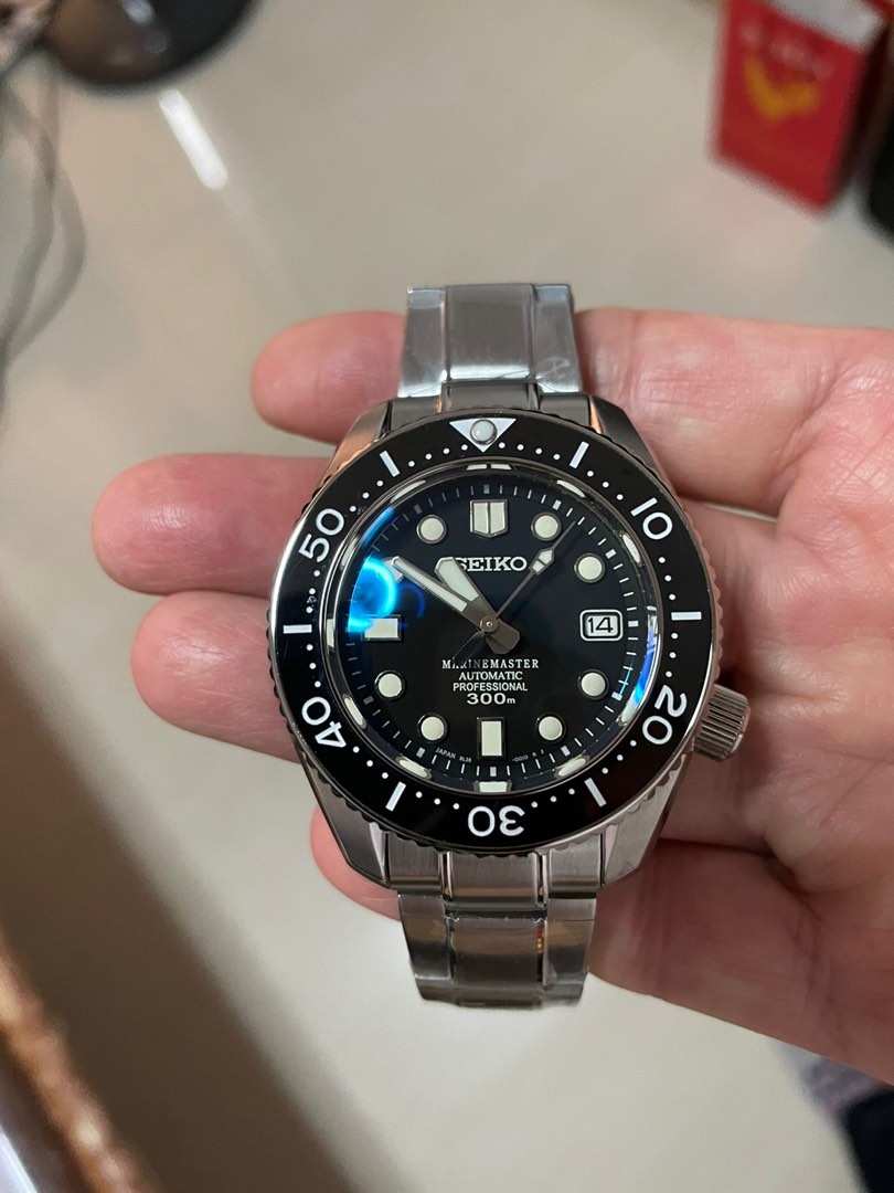 Seiko mod Marine Master, Luxury, Watches on Carousell