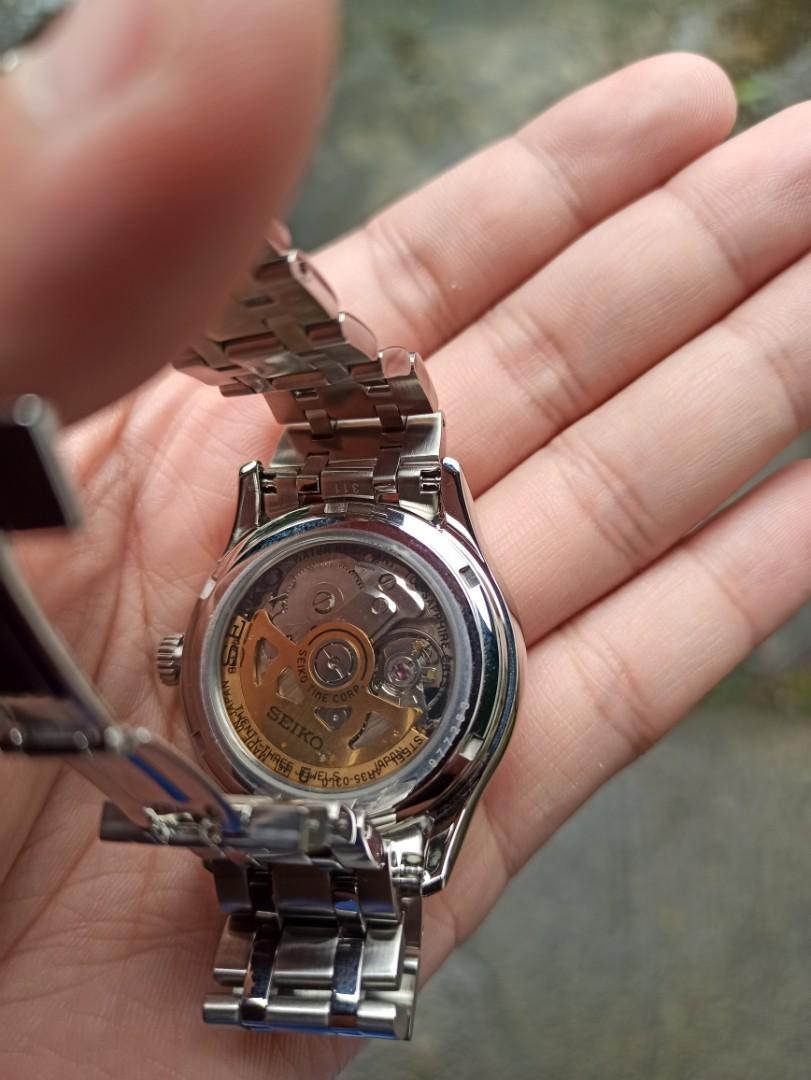 Seiko Presage - SRPD99J1 Black Dress Watch, Luxury, Watches on Carousell