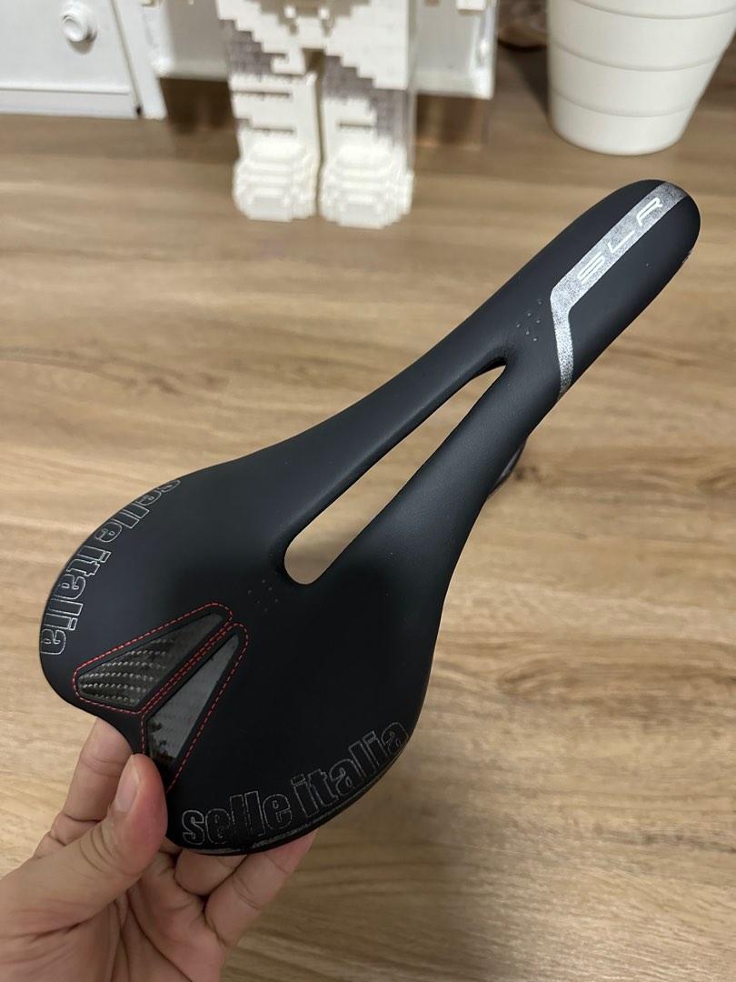 Sella Italia SLR Carbonio Flow Saddle, Sports Equipment, Bicycles ...