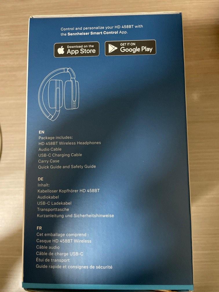 Sennheiser Wireless Headphones HD458BT, Audio, Headphones & Headsets on ...