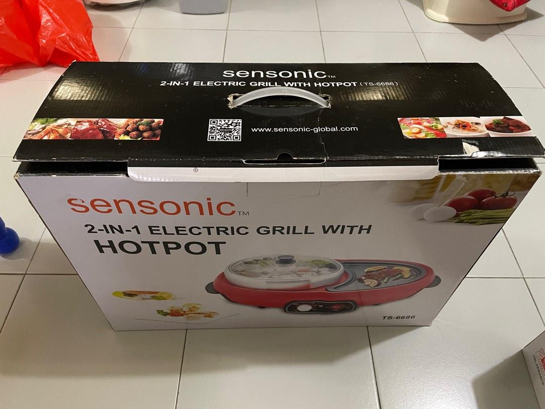 Sensonic 2 in 1 electric grill, TV & Home Appliances, Kitchen ...