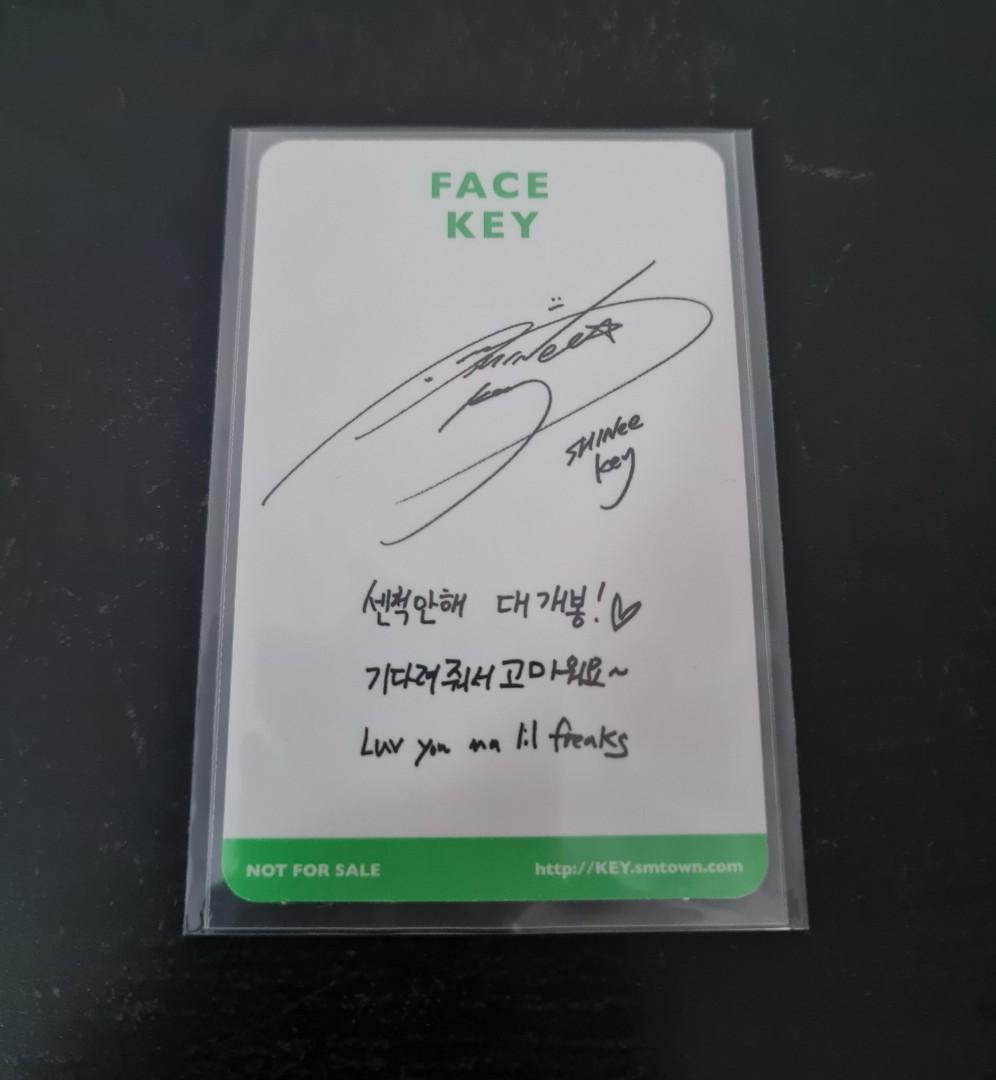 SHINee key kibum face album photocard pc, Hobbies & Toys, Memorabilia ...