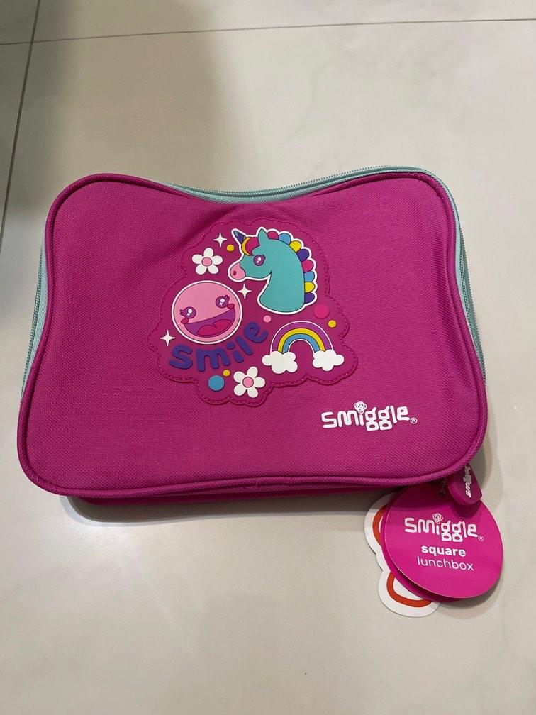 Smiggle Pink Unicorn Lunch Box, Furniture & Home Living, Kitchenware ...