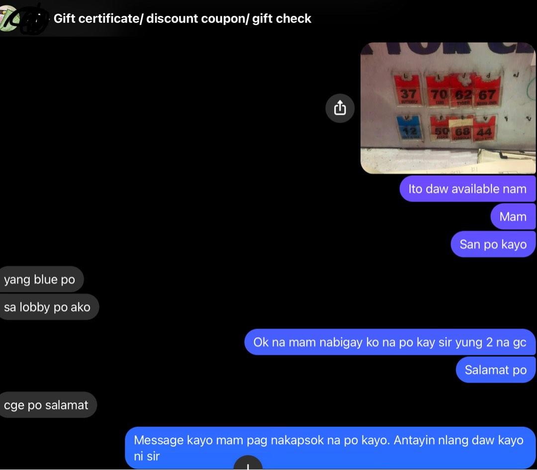 SOGO/Eurotel Gift Certificate/Voucher/Gift Cheque, Tickets & Vouchers ...