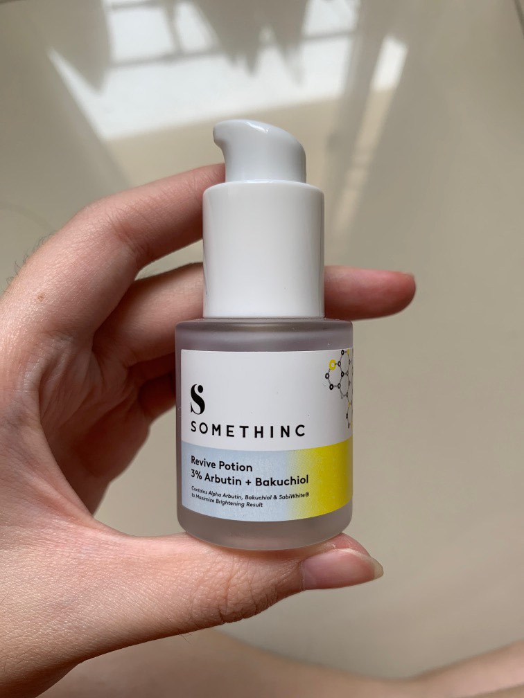 Somethinc revive potion 3% arbutin bakuchiol, Kesehatan & Kecantikan ...
