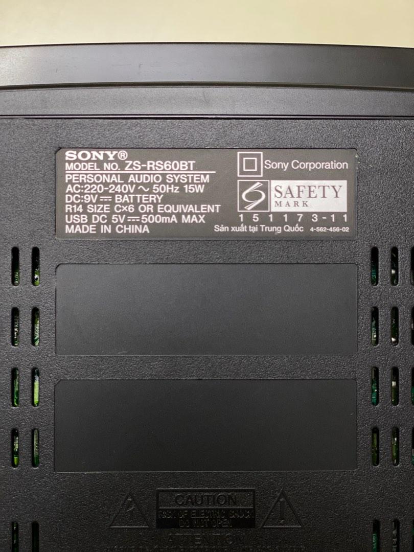 Sony CD player ZS RS60BT, Audio, Portable Music Players on Carousell