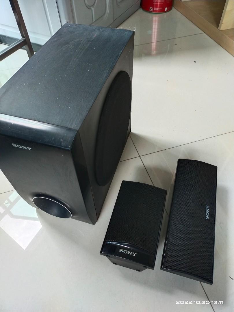 Sony sub woofer and speaker, TV & Home Appliances, TV & Entertainment ...