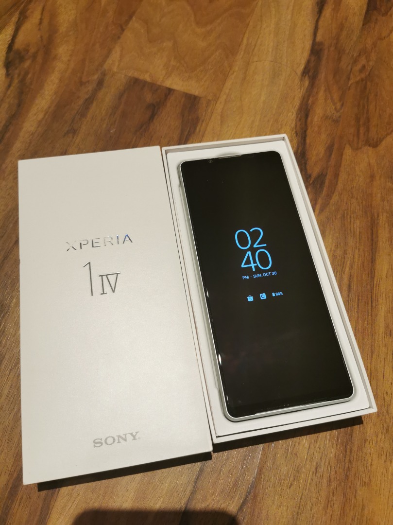 Sony Xperia 1 iv (white), Mobile Phones & Gadgets, Mobile Phones ...