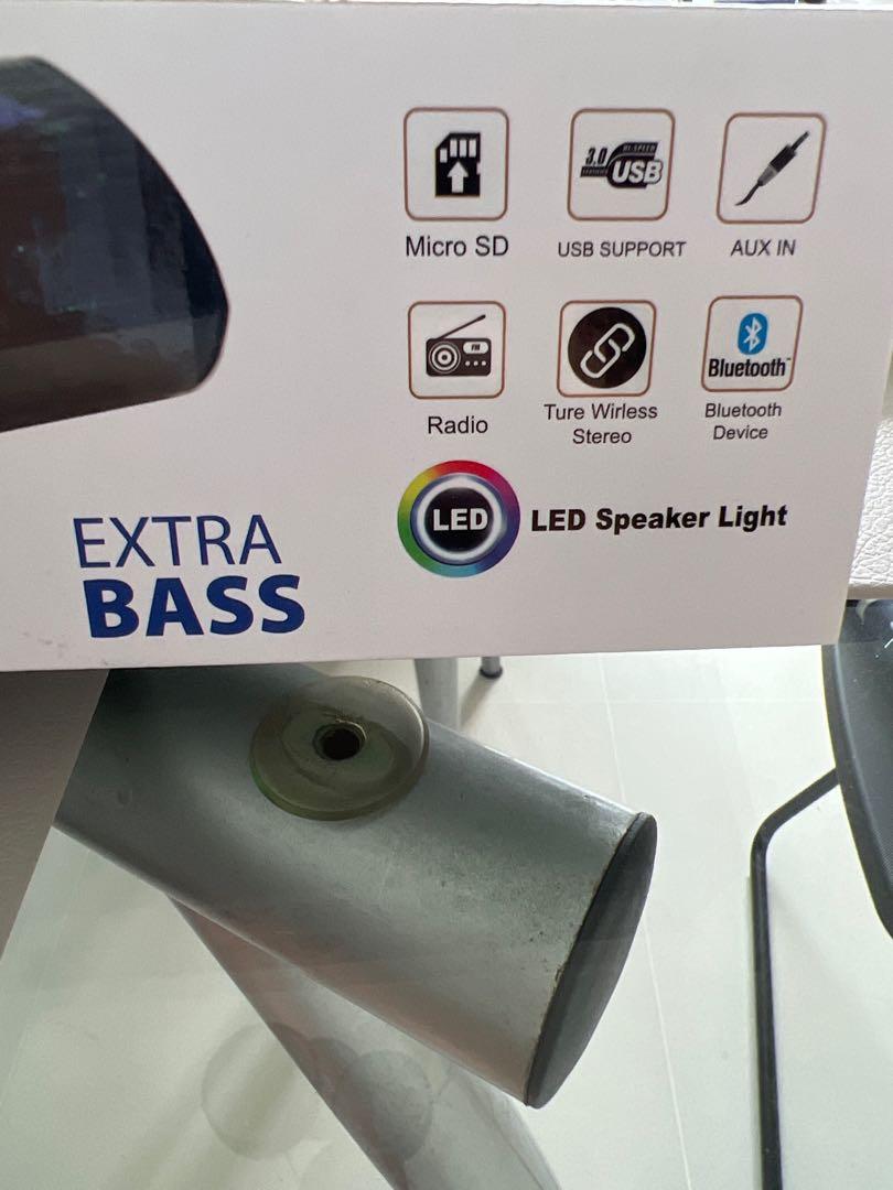 Soundwave Wireless LED Bluetooth Soundbar, Audio, Soundbars, Speakers ...