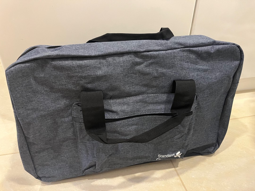 Standard Chartered Duffel Bag, Men's Fashion, Bags, Sling Bags on Carousell