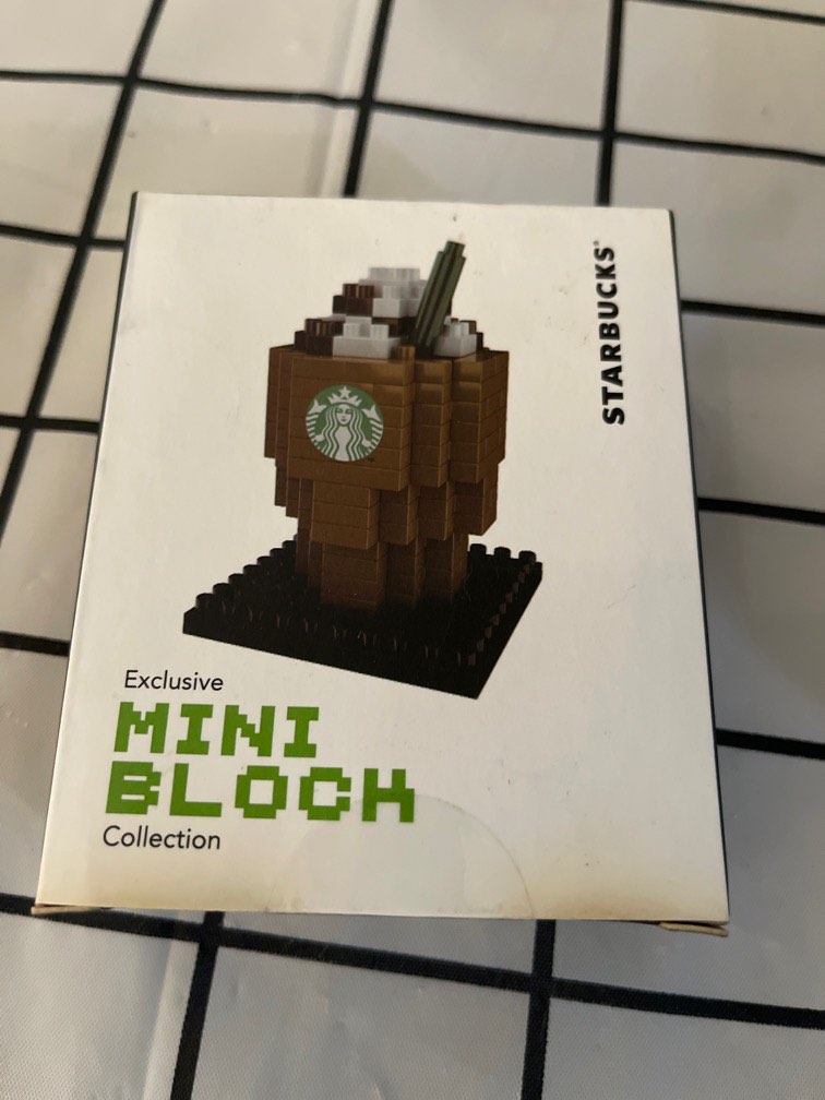Starbucks Mini Block, Hobbies & Toys, Collectibles & Memorabilia, Fan ...